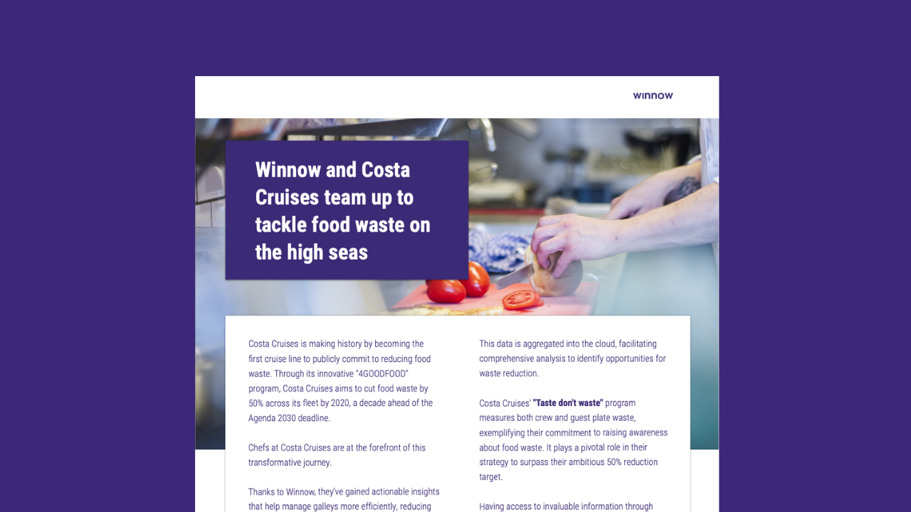 Case Studies | Winnow